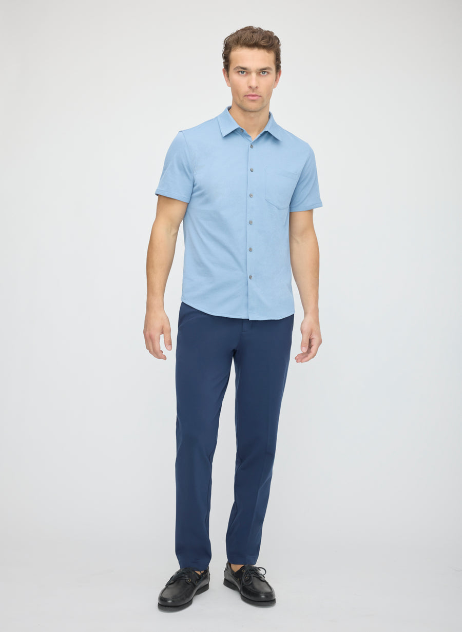 City Tech Short Sleeve Birdseye Shirt | Kit and Ace