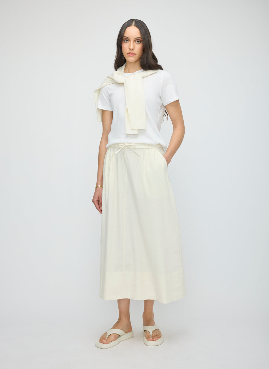 Lyon Linen Maxi Skirt | Kit and Ace