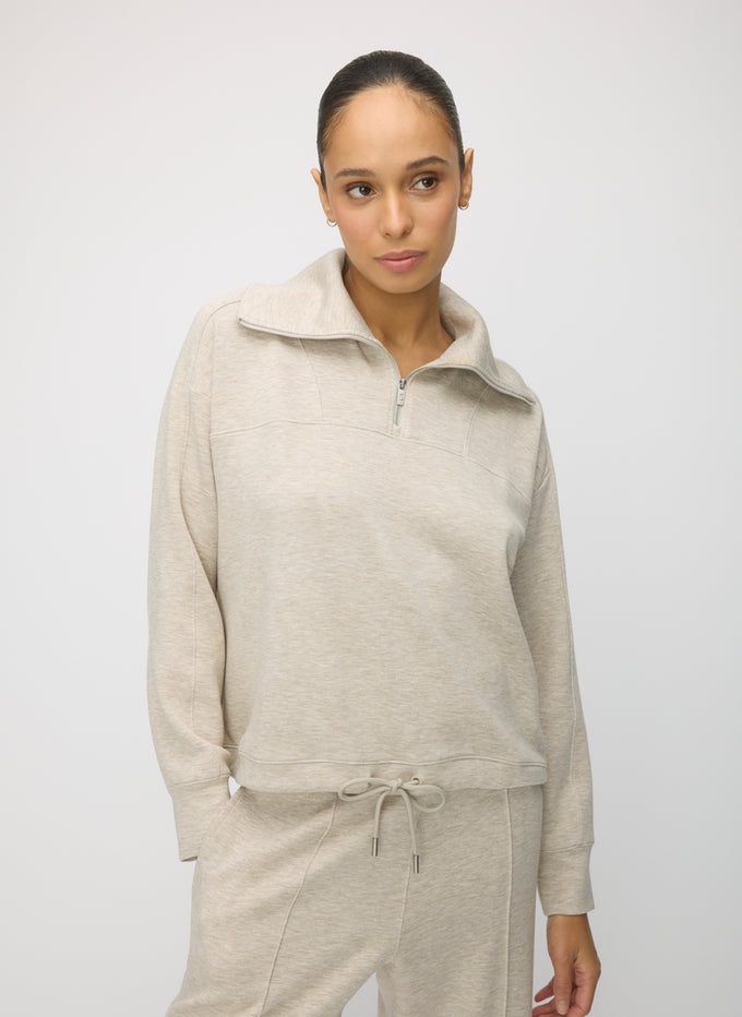 Restore Quarter Zip Popover | Kit and Ace